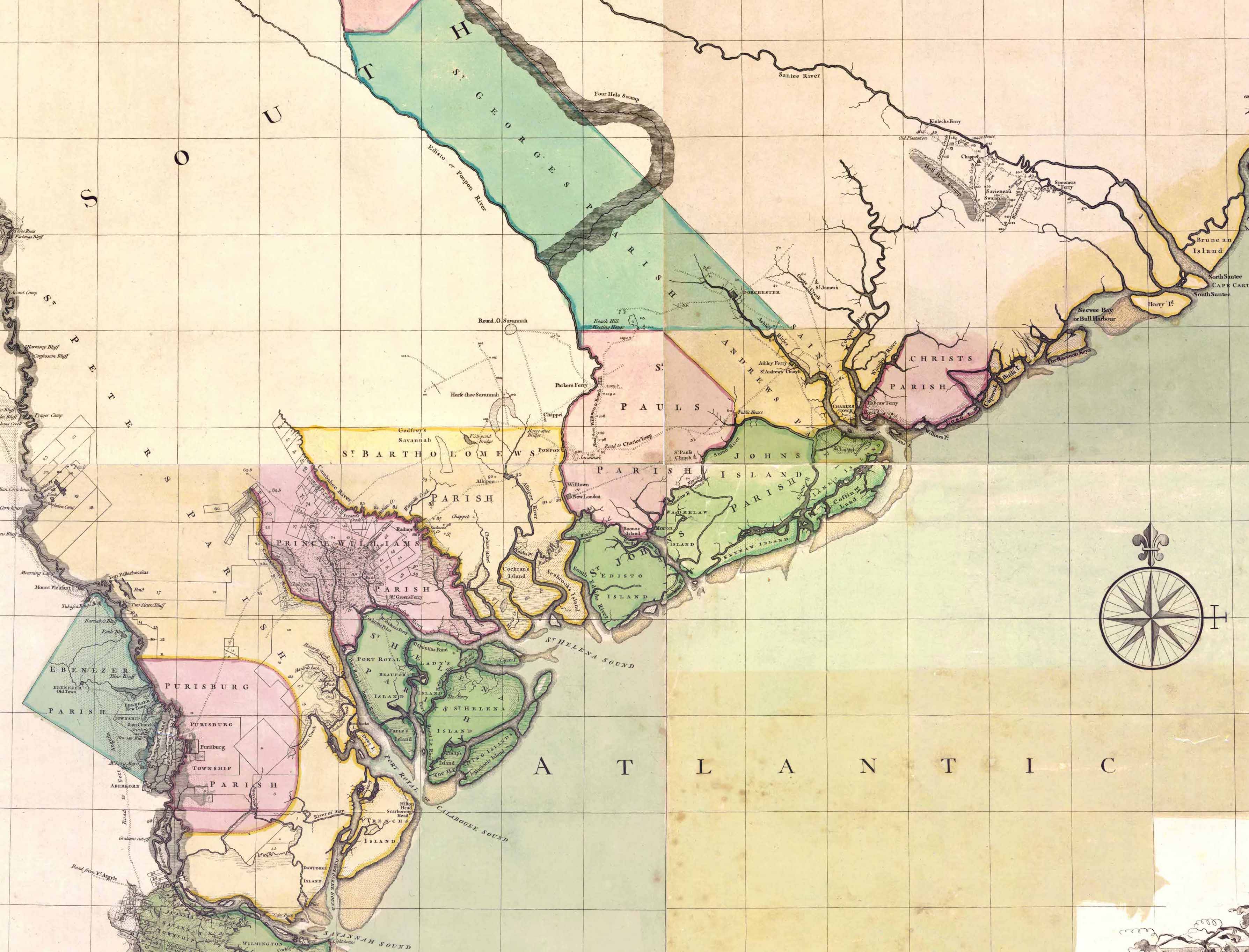 Parishes, Districts, and Counties in Early South Carolina | Charleston ...